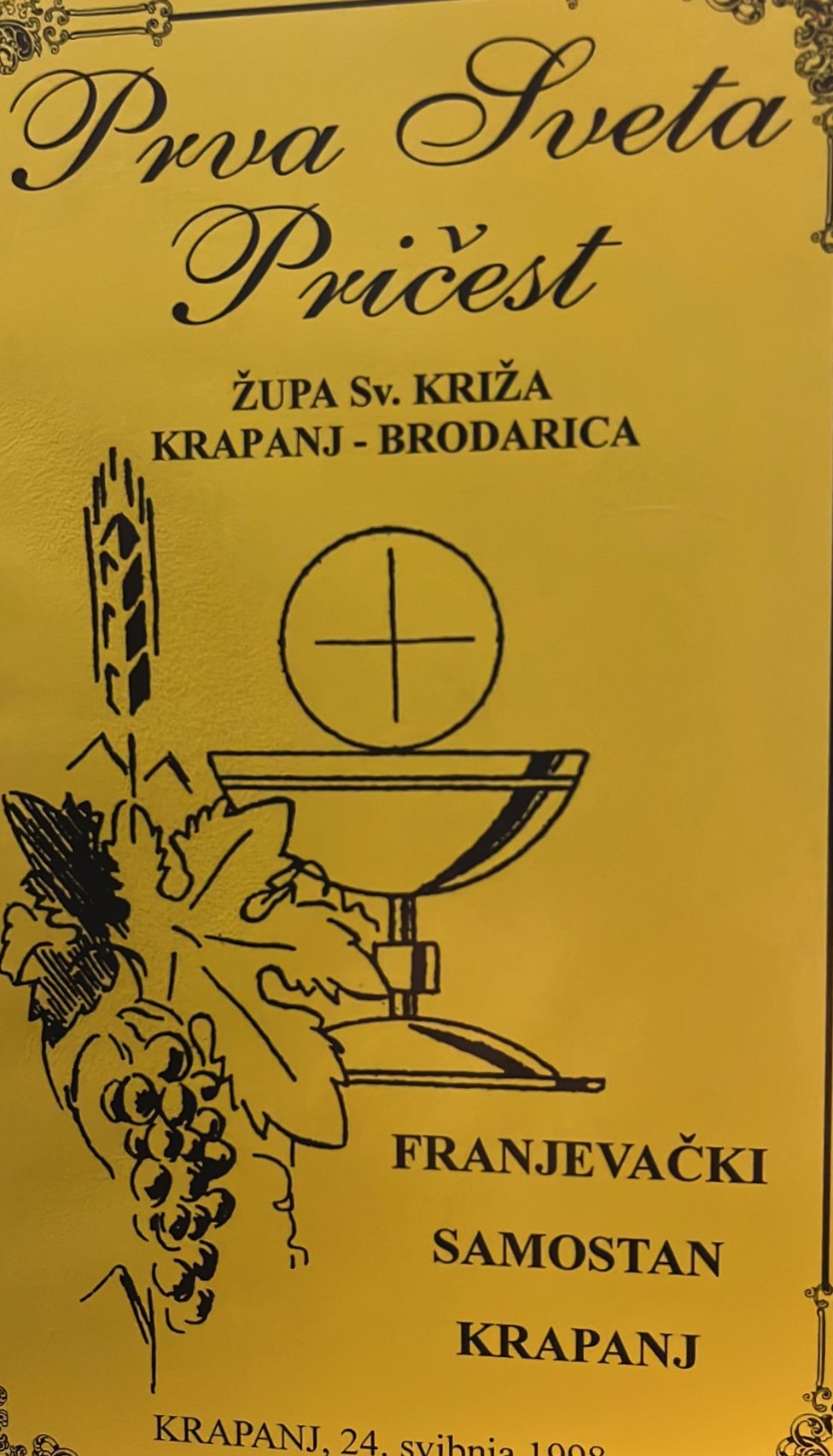 PRVA PRIČEST 1998. do sada 2022. – ŽUPA SVETOG KRIŽA